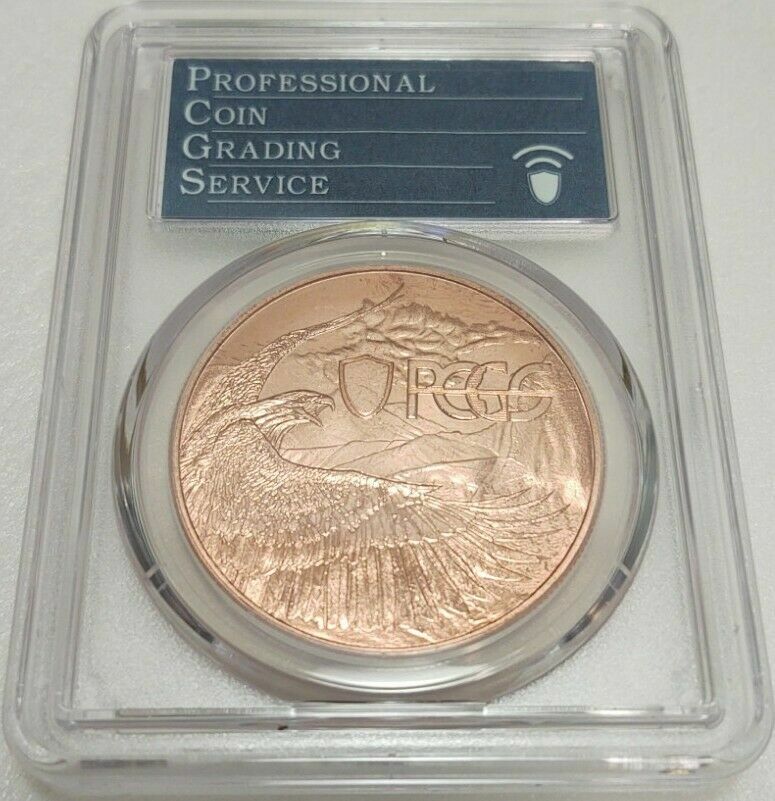 2021 PCGS 35th ANNIVERSARY COPPER MEDAL RARE GRADED 89 ALL OTHERS ...
