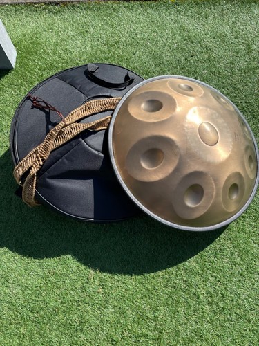 Handpan 9 Noten D-Kurd Minor 440 HZ Stahl Hand Steel Drum Hand Pan F | eBay