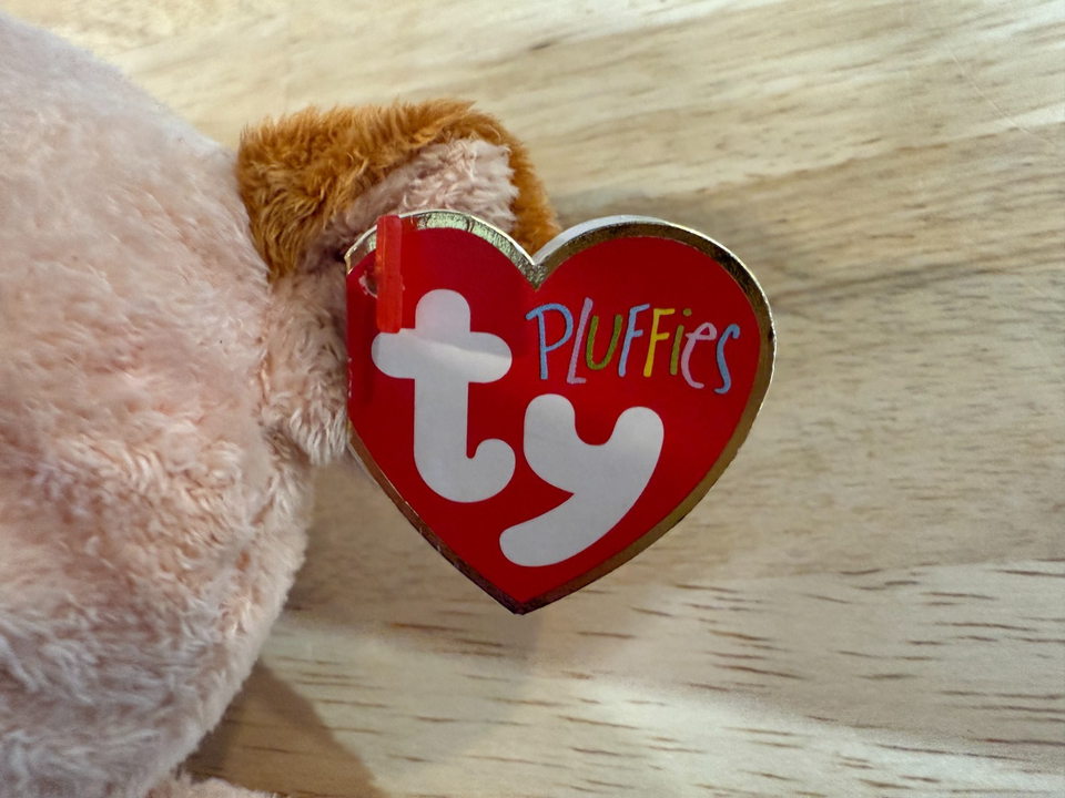 Ty Pluffies CORKSCREW the Pig 10" Stuffed Plush Toy With Tags | eBay