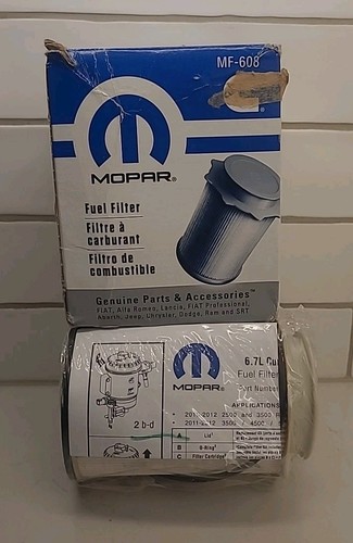 Mopar Fuel Filter Cummins Diesel 2010-2012 Dodge Ram 6.7L 68065608AB ...