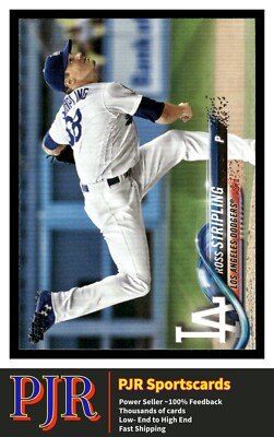 2018 Topps Update #US280 Ross Stripling Los Angeles Dodgers EXTRA 35% ...