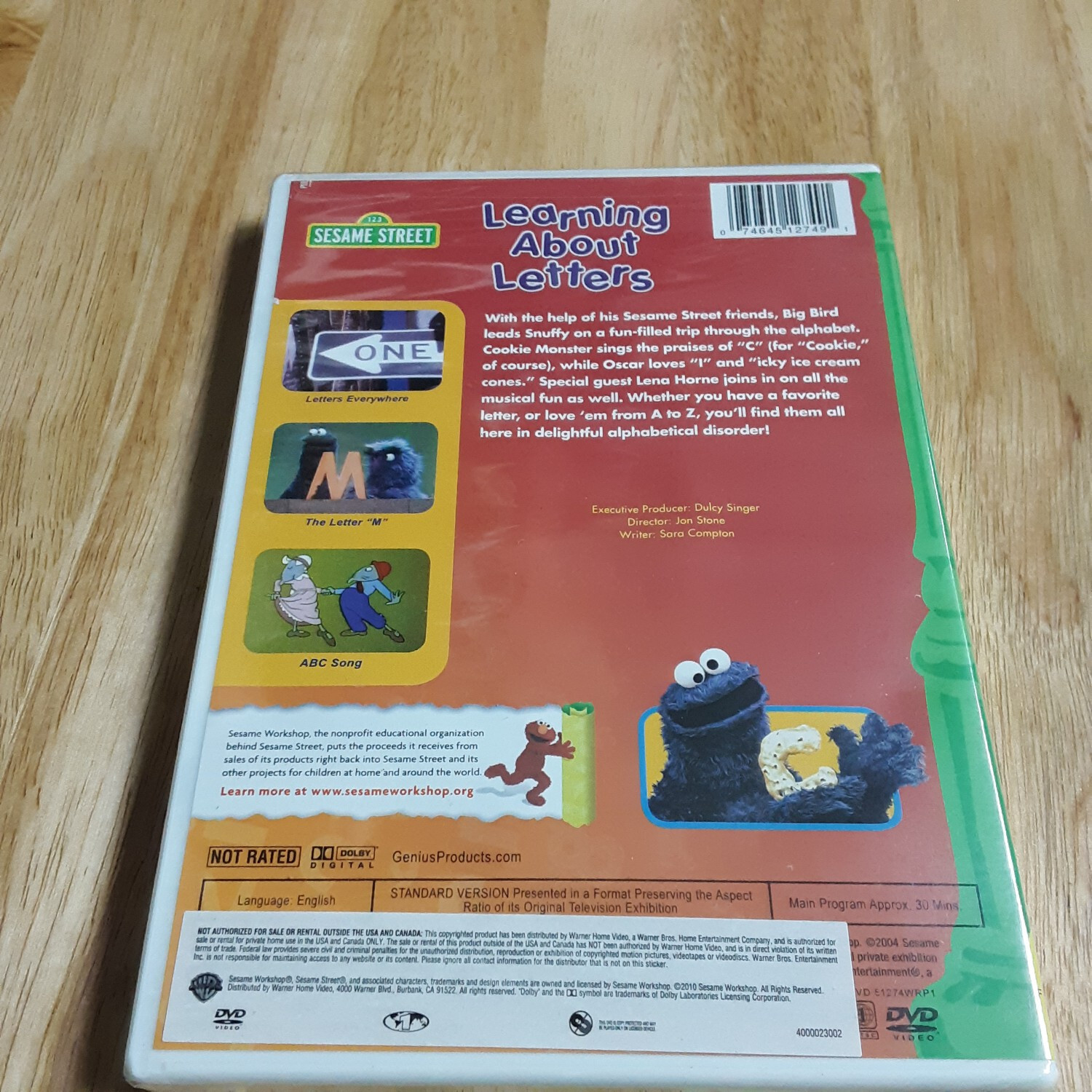 Sesame Street - Learning About Letters DVD New / Sealed 74645127491| eBay