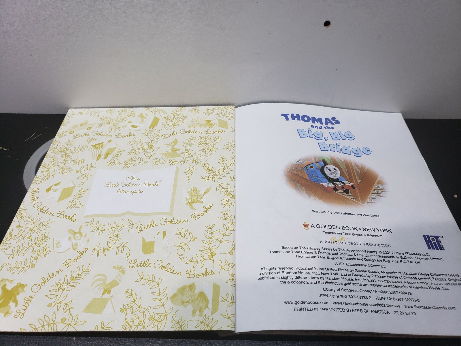 Thomas and the Big Big Bridge (Thomas & Friends) (Little Golden Book ...