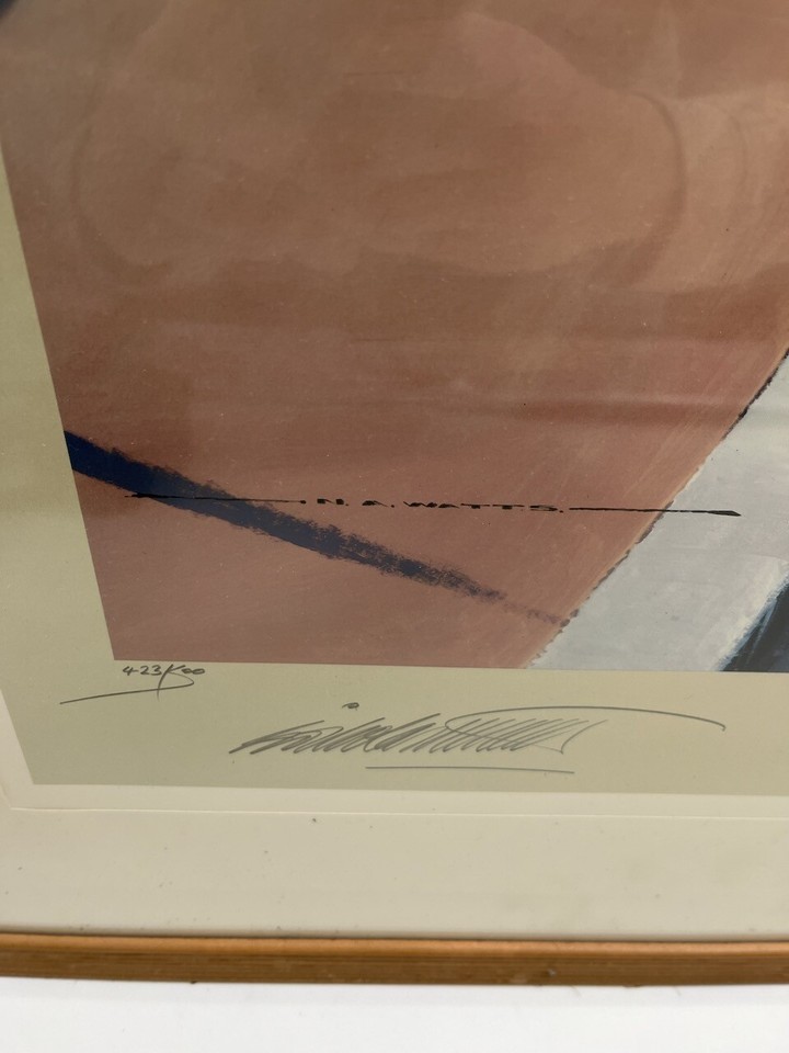 Nicholas Watts - "Against The Odds" Art Print Signed Trintignant | eBay