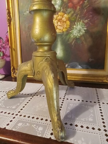 Antique Cast Iron Piano Stool Base 19" | eBay