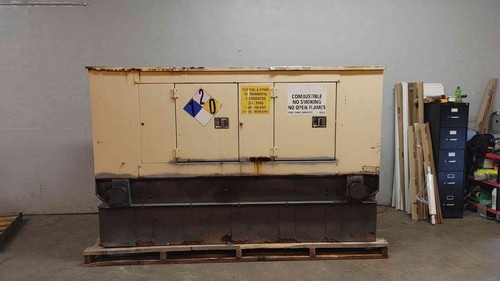 40KW Cat 3054 Generator 1PH 982Hrs Diesel 93A03619-S LOAD TESTED ...