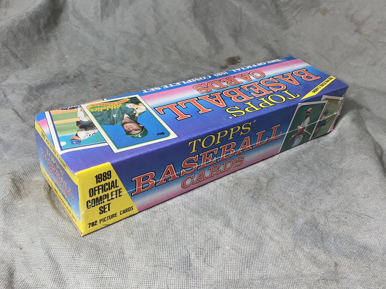 1989 Topps Baseball Card Complete Set Factory Sealed Sports 792 Mint ...
