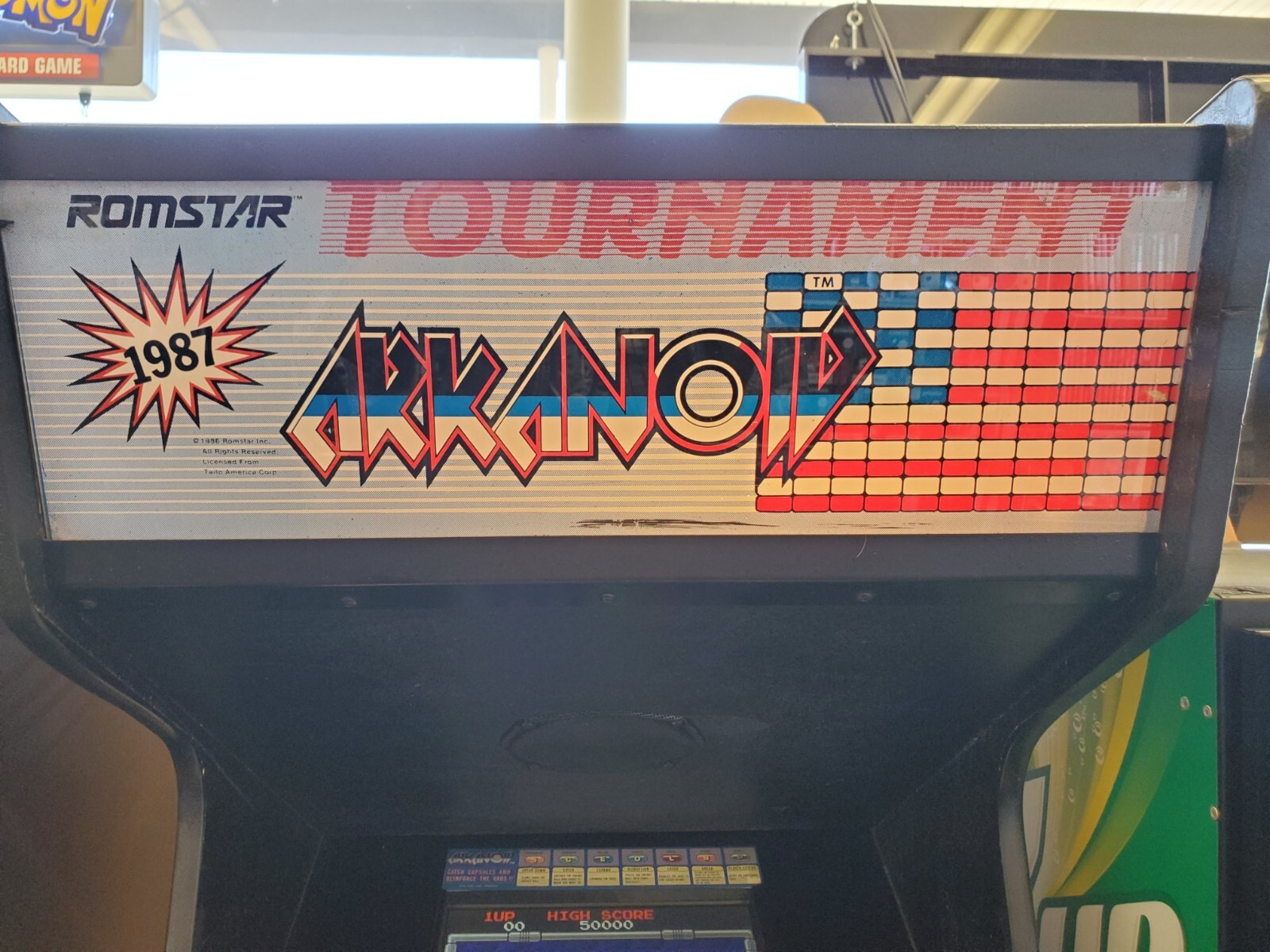 Tournament Arkanoid 1987 Arcade Cabinet with Updated LCD Screen - Free ...