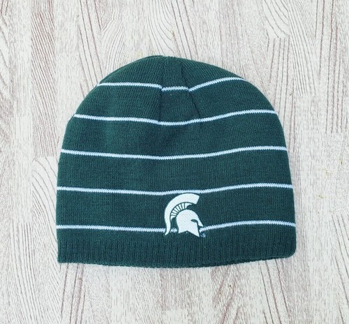 🔥 Michigan State Spartans Signatures Beanie Cap // Adult One Size OSFA ...