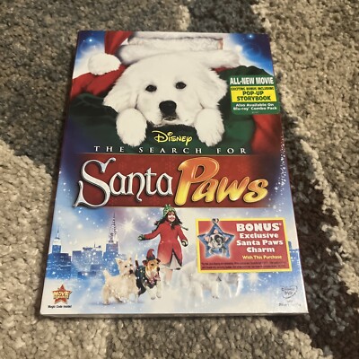 The Search for Santa Paws (DVD, 2010) New Sealed Disney Dog Christmas ...