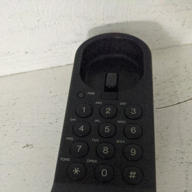 Sony It B3 Telephone Phone Corded Yellow Vintage Desk Wall Rad Works ...