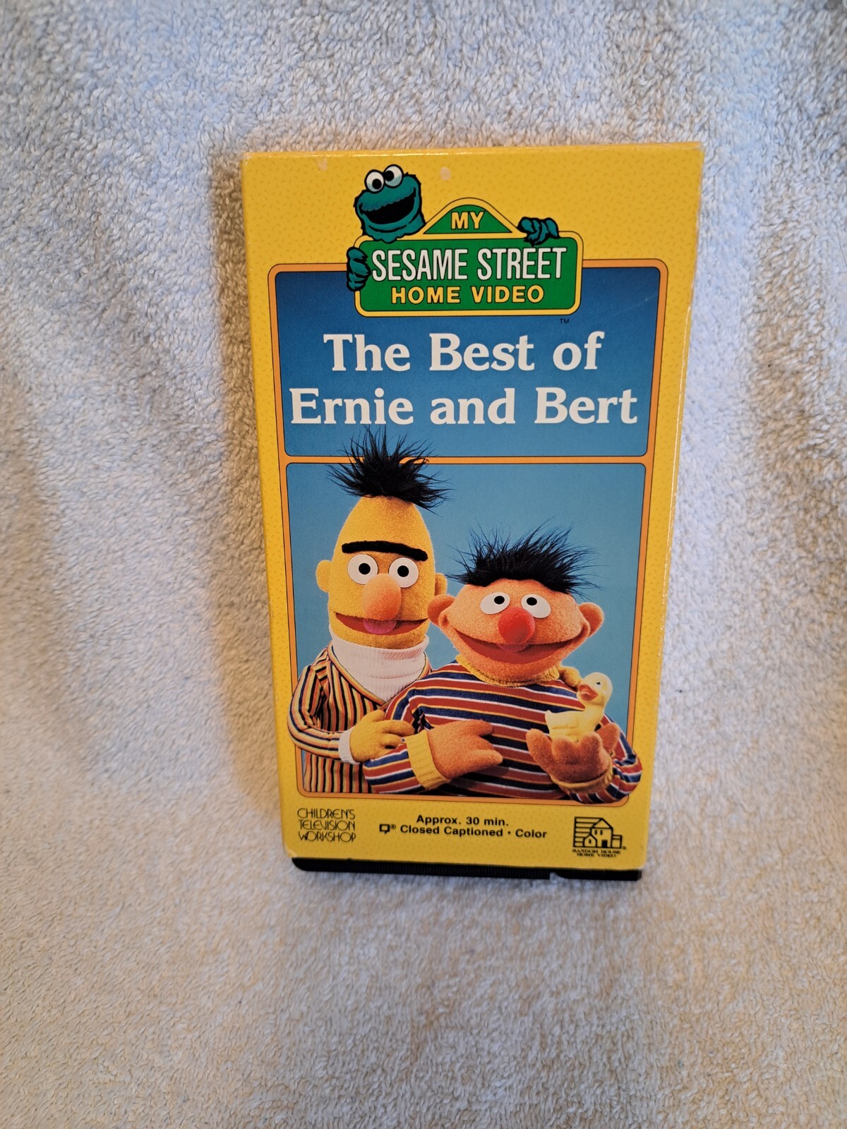 My Sesame Street Home Video - The Best Of Ernie And Bert VHS 1988 CTW ...