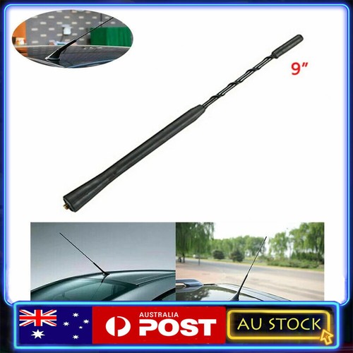 Car Whip Antenna 9”23cm Mast Aerials Roof Radio/AM/FM Signal Booster ...