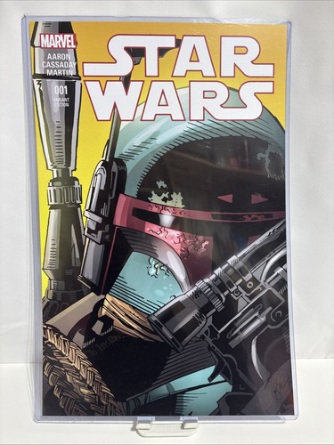 Star Wars Boba Fett Art Print Signed By: Michael Golden w/COA ...