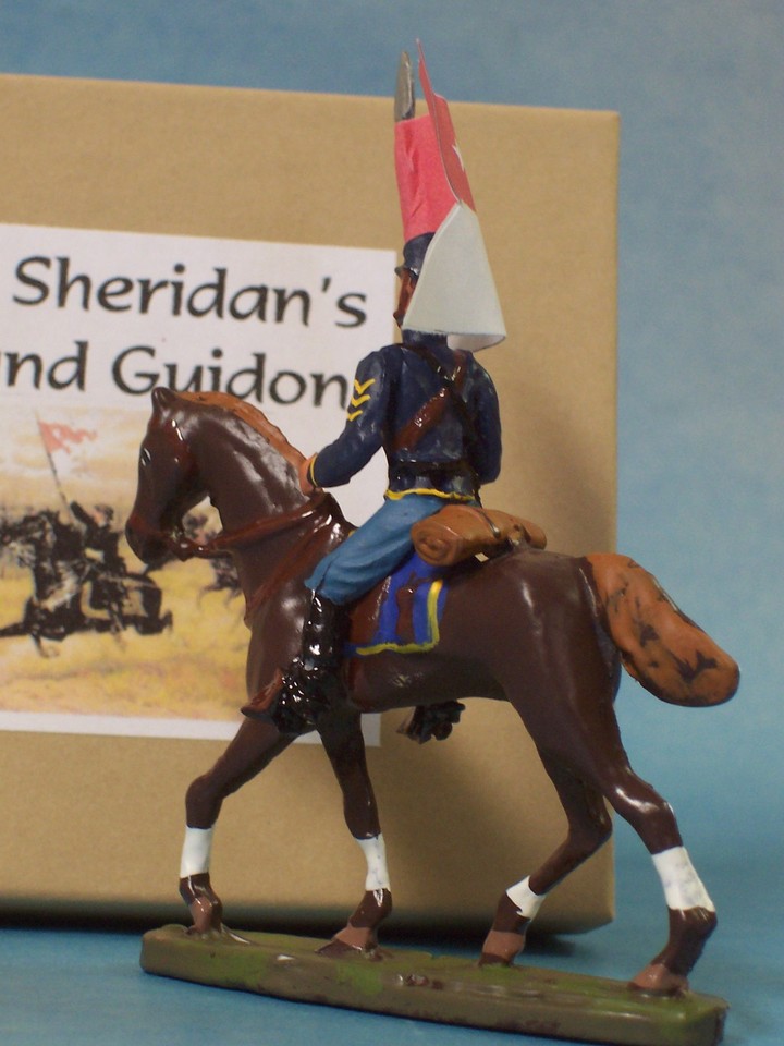 Toy Soldiers-American Civil War-ACW-Union Cavalry-Sheridan's Guidon ...