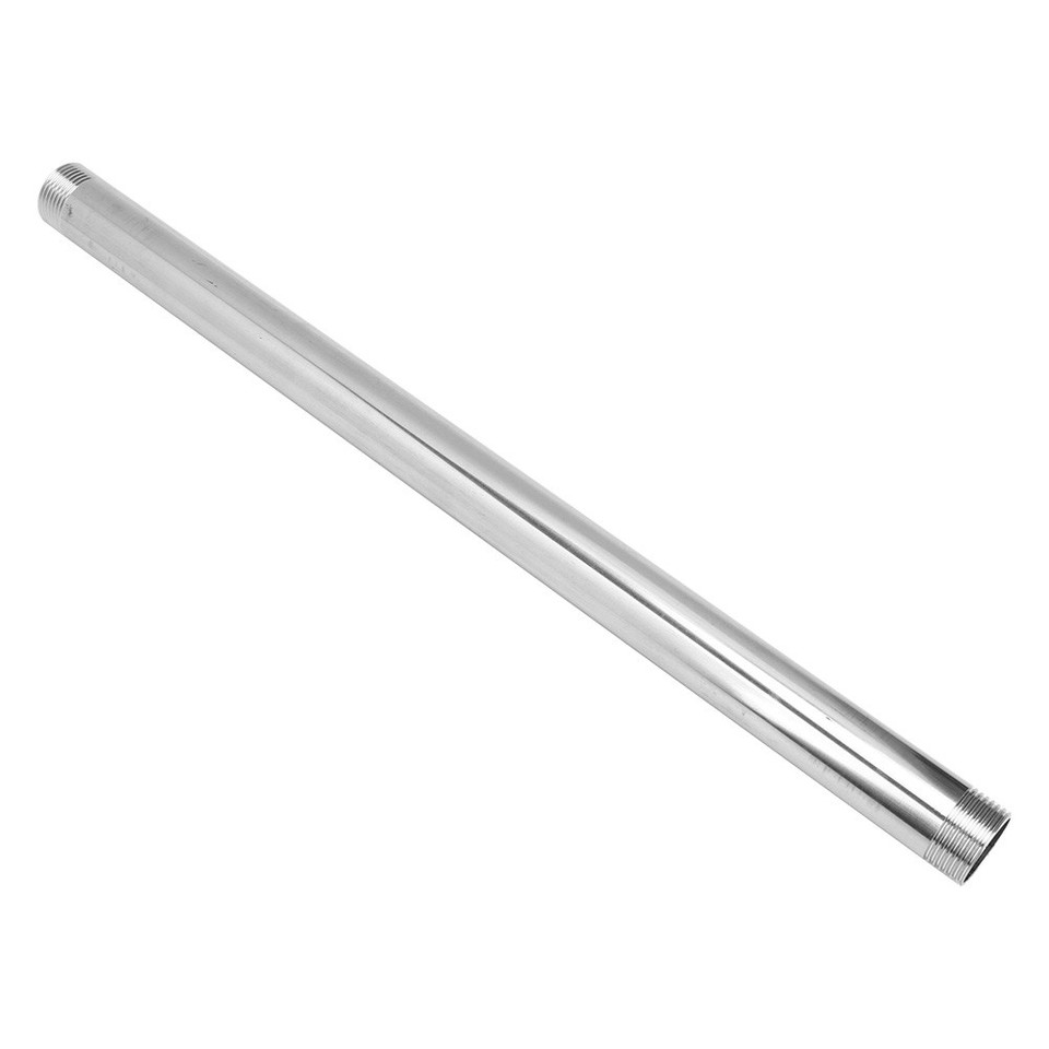 ɪStainless Steel Male Thread Pipe Nipple Adapter Fittings Plumbing ...