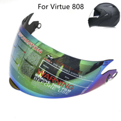 Motorcycle Helmet Lens Fit For Virtue 808 Helmet 5 color Shield Helmet ...