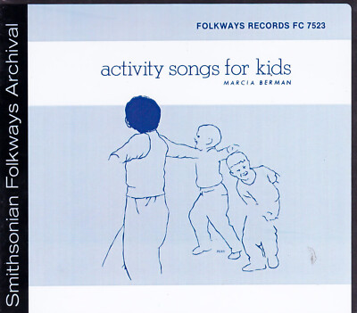 Activity Songs For Kids -Marcia Berman CD Aus Sock NEW 93070752320 ...