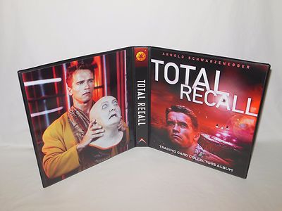 Custom Made Total Recall Movie Trading Card Binder Graphics Only | eBay