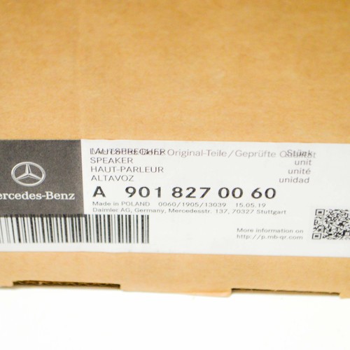 MERCEDES BENZ SPRINTER 903 FRONT LOUDSPEAKER A9018270060 | eBay