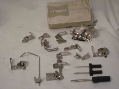 parts lot Greist sewing machine parts attachments lot 2593519 ruffler ...