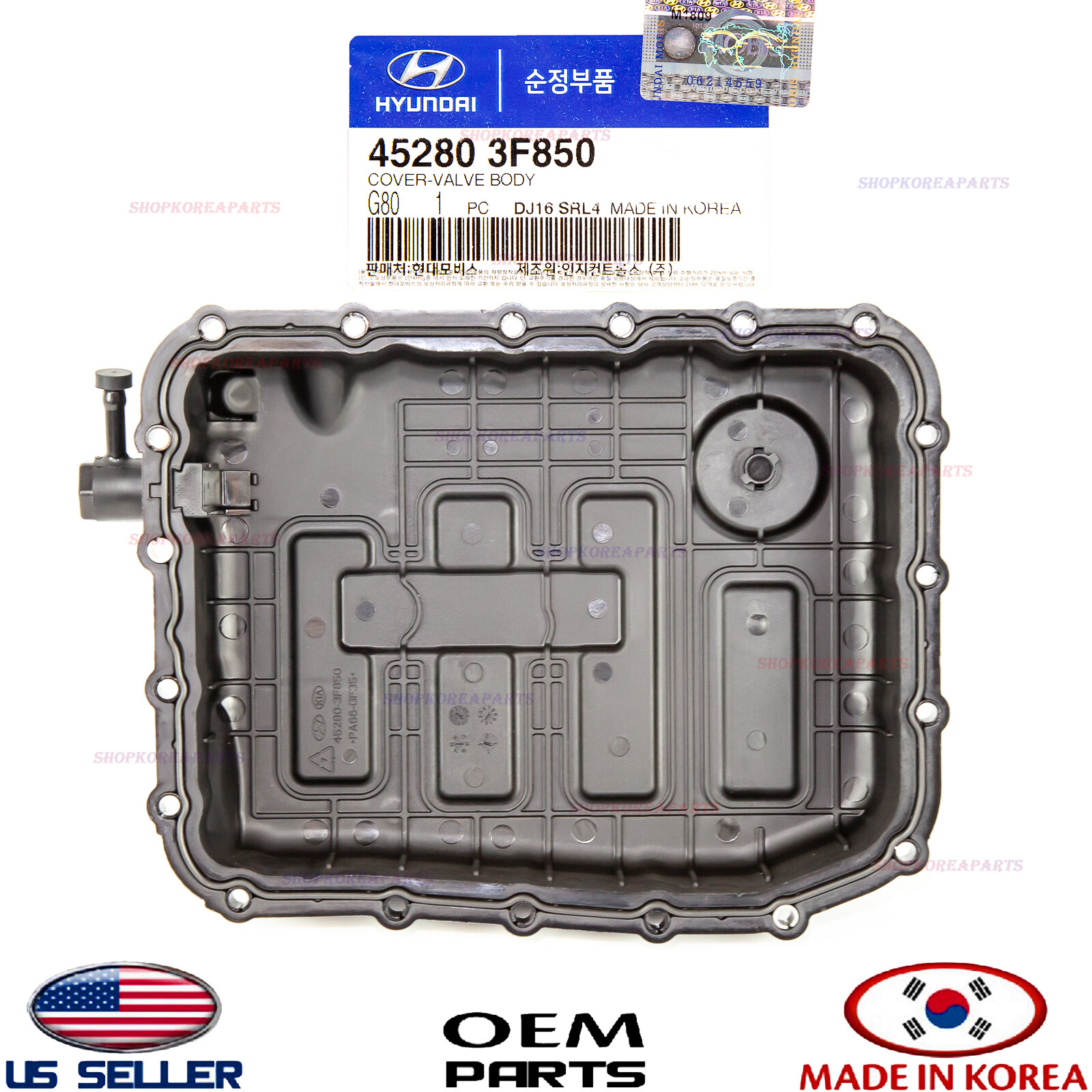 Genuine Transmission Oil Pan Valve Body Cover HYUNDAI KIA 2.4L See ...