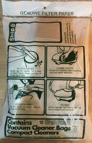 12 Compact Tristar Vacuum Cleaner Bags | eBay