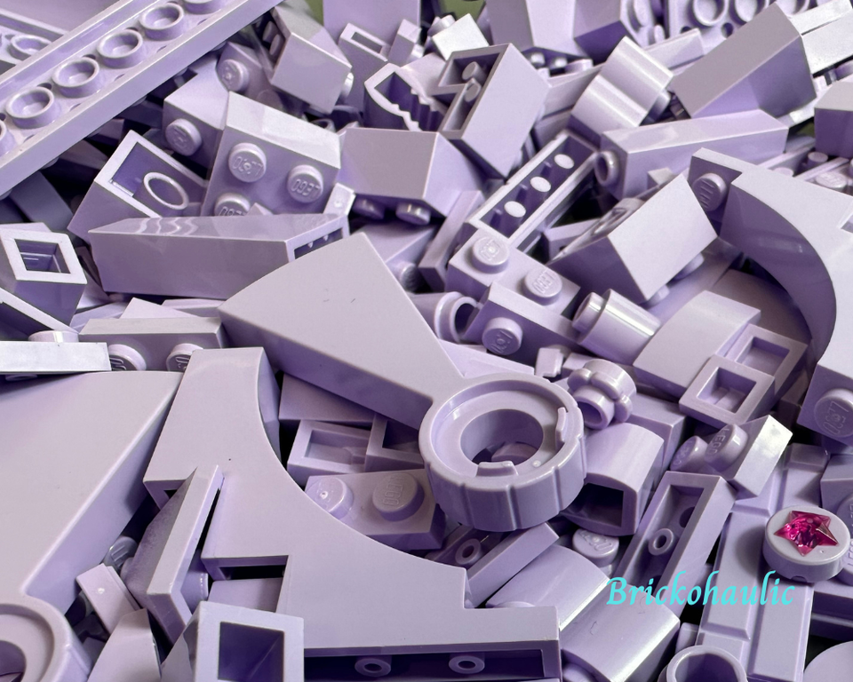 Lego Lavender Color Sorted Bricks Pieces Plates Parts Bulk Assorted Lot ...