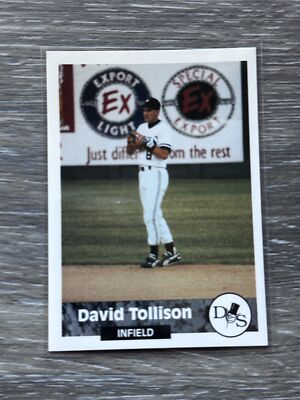# NNO David Tollison Infielder 1993 Duluth-Superior Dukes MILB | eBay