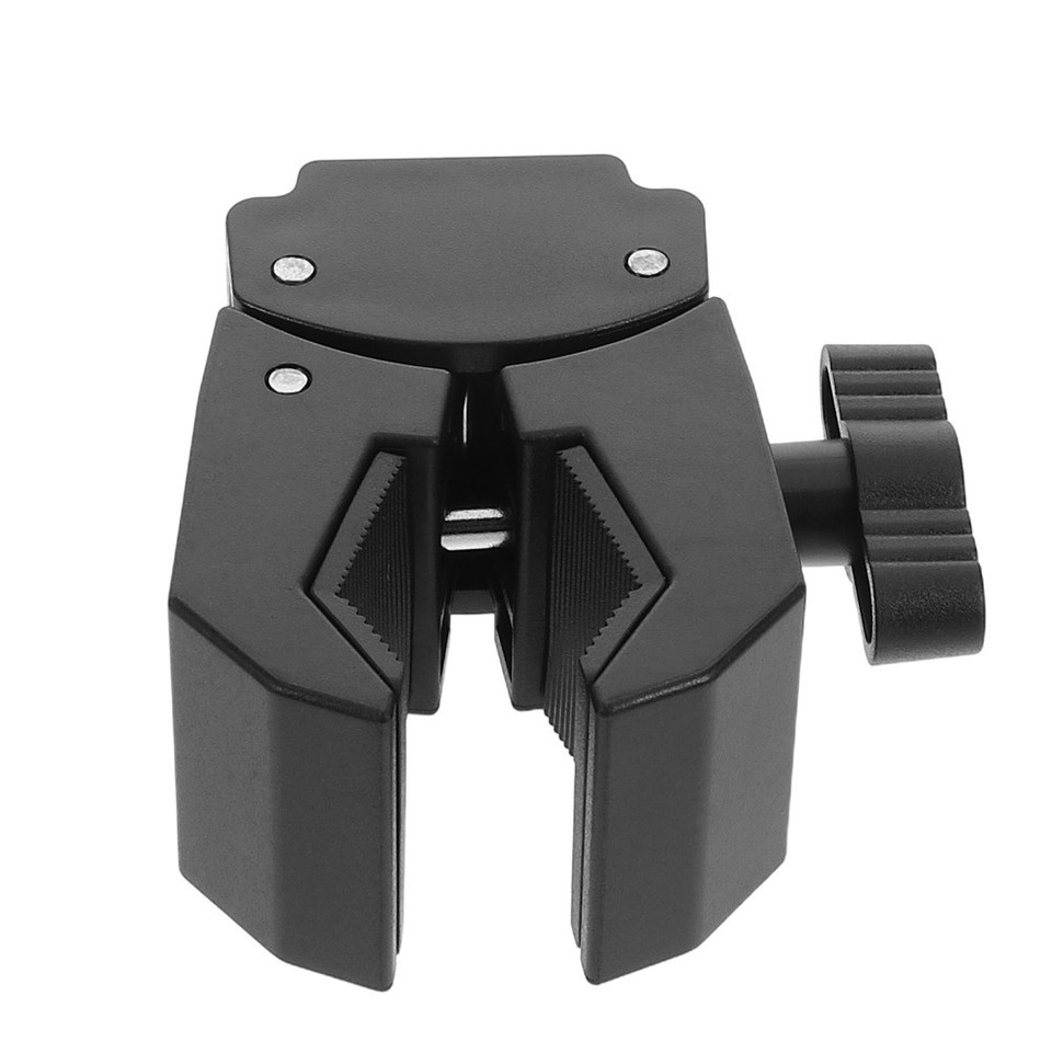 Plastic Microphone Stand Clamp: Mic Holder Adapter for Tripod and Boom ...