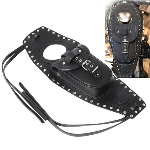 Fit Harley-Davidson 48 Iron 883 Fuel Gas Tank Cover Panel Dash Pouch ...