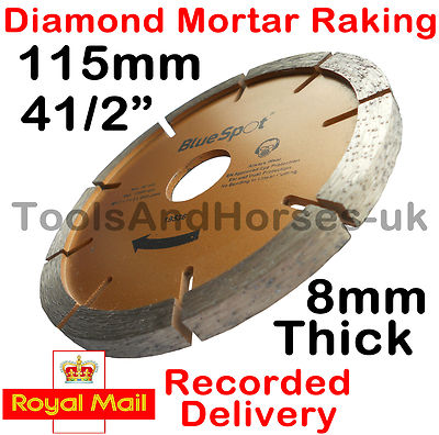 41/2" 115mm Mortar Raking Disc Diamond Angle Grinder Mortar Raking Disc ...