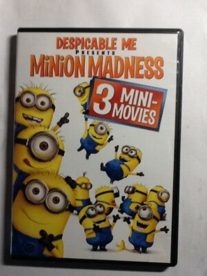 DESPICABLE ME PRESENTS: MINION MADNESS (DVD, 2011) 3 MINI-MOVIES | eBay
