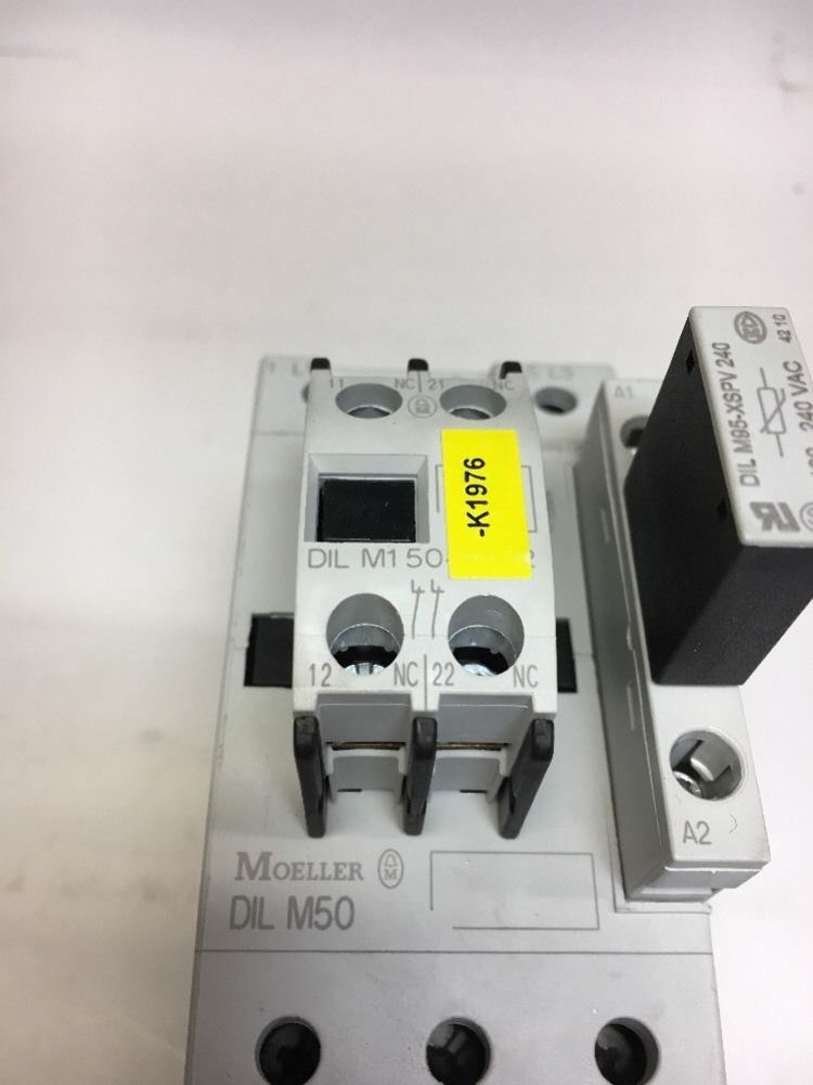 Moeller DIL M50 Contactor 3-pole 250V 80A Open *Fast Shipping* Warranty ...