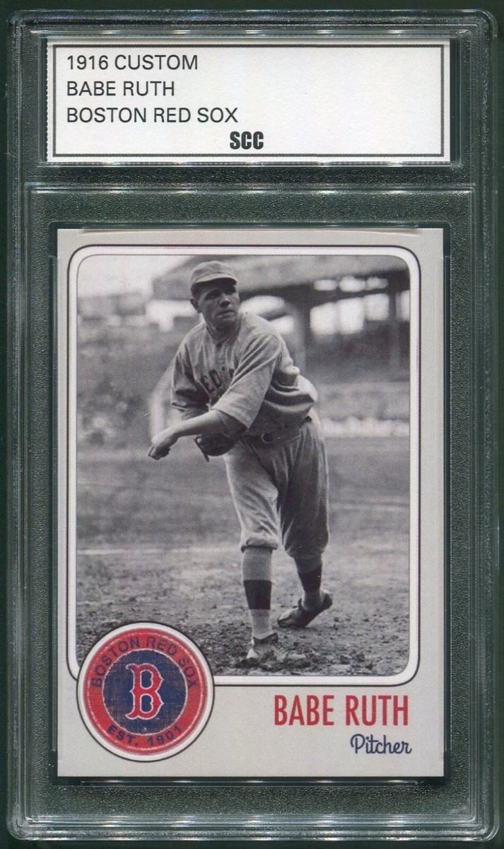 Babe Ruth Baseballkort Red Sox