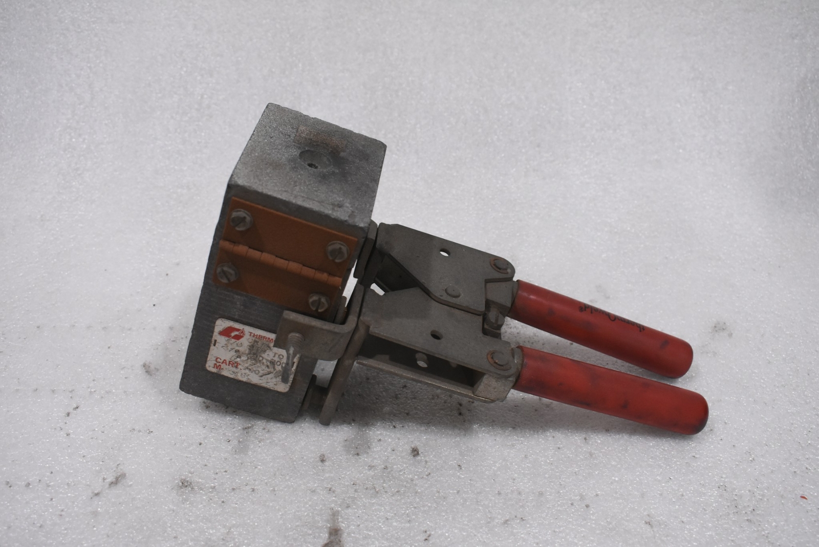 THERMOWELD M-518 CR-1 HORIZONTAL CABLE TERMINAL TO GROUND ROD MOLD WITH ...