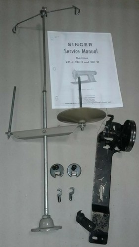 VINTAGE Singer 281-1 Industrial Sewing Machine for Light - Medium/Heavy ...