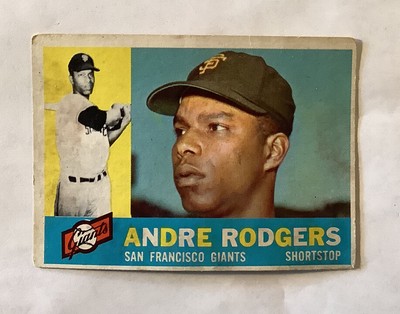 1960 Topps #431 Andre Rodgers San Francisco Giants Baseball Card | eBay