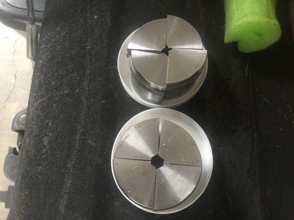 HARDINGE S26 COLLET PADS - DROP DOWN LIST | eBay