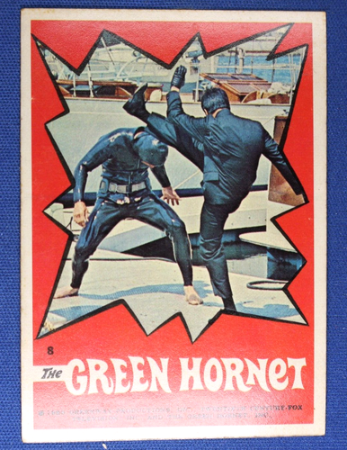 1966 Topps Topps Green Hornet Sticker (With Kato) - #8 - VG/Ex | eBay