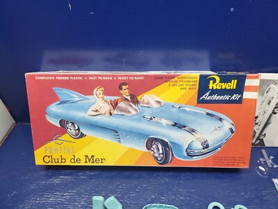Vintage Revell Pontiac Club De Mer 1:25 Scale Model Kit - New & Sealed ...