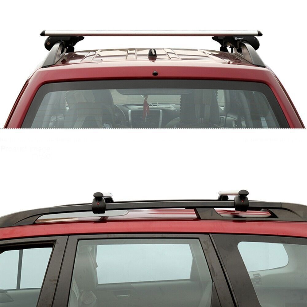 2Pcs Lockable Roof Rail Rack Cross Bar Crossbar Fits for GMC ACADIA ...