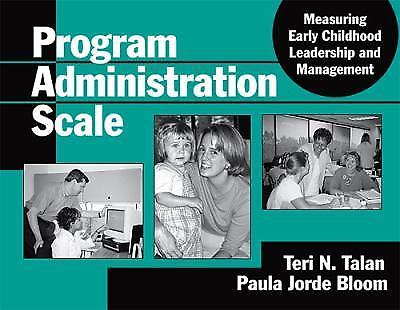 Program Administration Scale: Measuring Early Childhood Leadership And ...