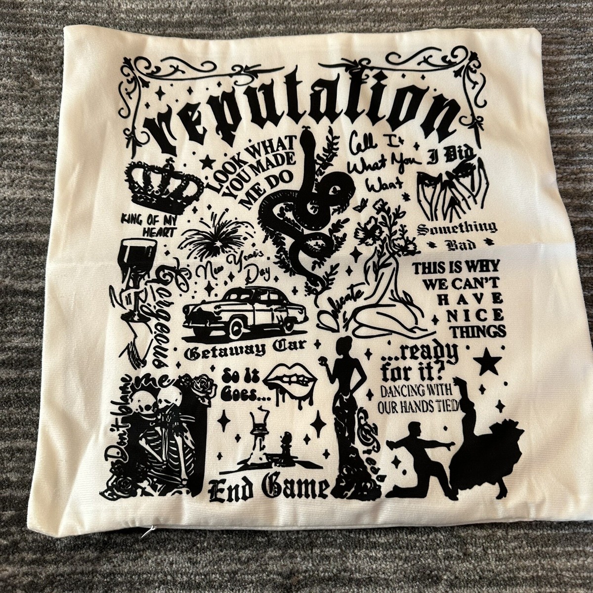 Things That Represent Reputation I Hope The Album Cover For Reputation