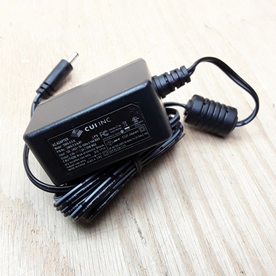 NEW - CUI inc AC Adapter SWI6-5.9-N-P7 5.9V 1.2A Power Supply Adapter ...