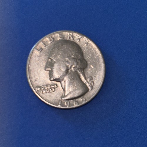 1965 Washington Quarter No Mint Mark Rim Letter Filled A Errors US Coin ...