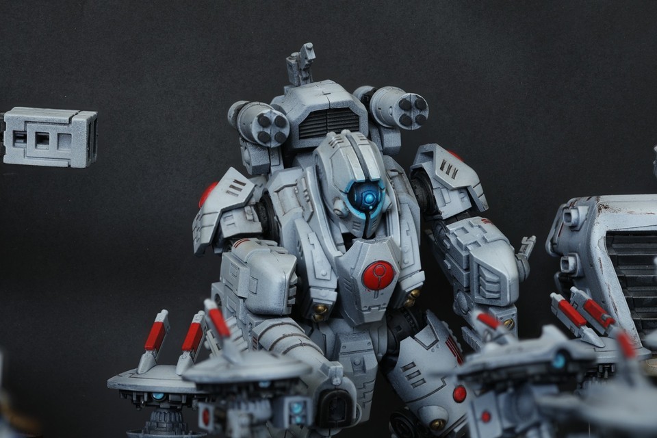 Tau Empire 800 points Army For Warhammer 40K High Level Painted in ...