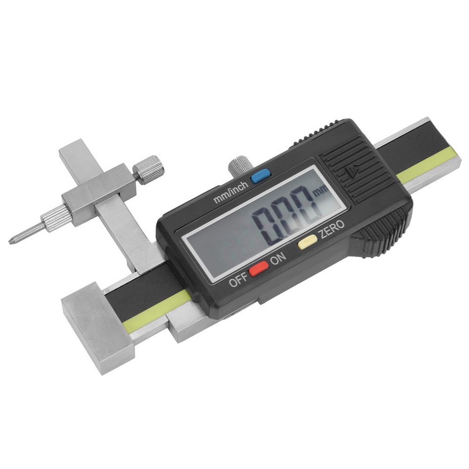 0-10mm Digital Step Gauge Stainless Steel Plane Ruler Gauge Measuring ...