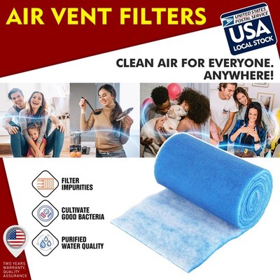 1/2" Vent Filter, Air Vent Filters Kit - Cut to Size Floor Vent Filters ...
