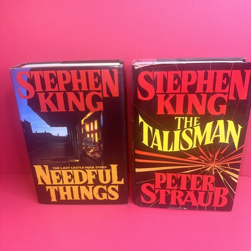 Stephen King-The Talisman & Needful Things-2 Books- First/1st Editions ...
